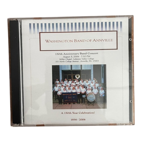 Media | Washington Band Of Annville 15th Anniversary Concert Cd 2006 ...